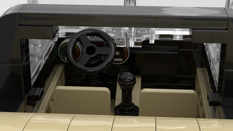 LEGO MOC Volkswagen Golf mk1 convertible by BT_studios | Rebrickable ...