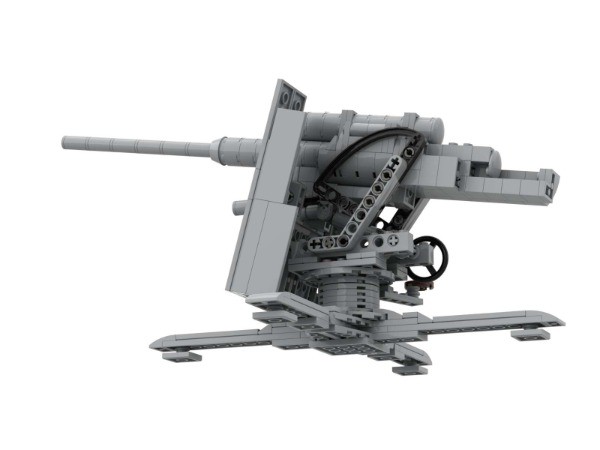 LEGO MOC WW2 German 8.8 cm Flak by Aliciayf1109 | Rebrickable - Build ...