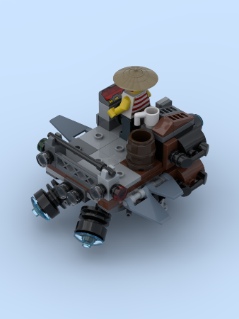 LEGO MOC Utility hover platform by tingdrason | Rebrickable - Build ...