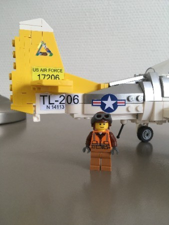 LEGO MOC-159345 North American T-28 Trojan by salim91210 | Rebrickable ...
