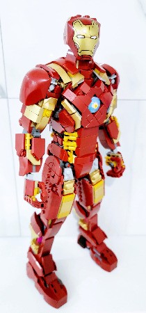 LEGO MOC 76210 | 76155 + 76206 X 2 UCS Iron Man Mark 43 & Mark 44 ...