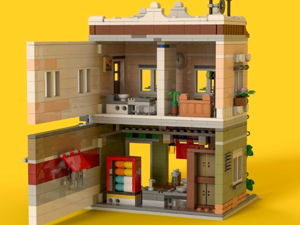 LEGO MOC Downtown Noodle Shop 31131 Modular MOC by brickinawesomemovies ...